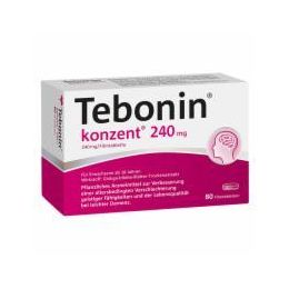 TEBONIN konzent 240 mg Filmtabletten 80 St