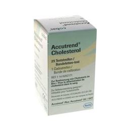 ACCUTREND Cholesterol Teststreifen 25 St