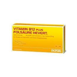 VITAMIN B12 PLUS Folsäure Hevert a 2 ml Ampullen 2X10 St