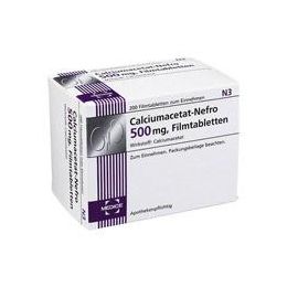 CALCIUMACETAT NEFRO 500 mg Filmtabletten 200 St