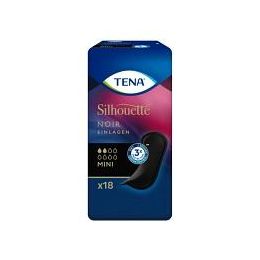 TENA SILHOUETTE Inkontinenz Einlagen mini noir 18 St