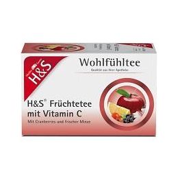 H&S Früchte mit Vitamin C Filterbeutel 20X2.7 g