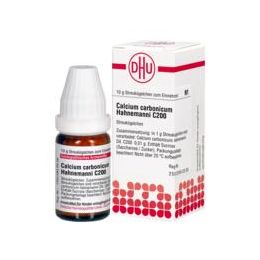CALCIUM CARBONICUM Hahnemanni C 200 Globuli 10 g