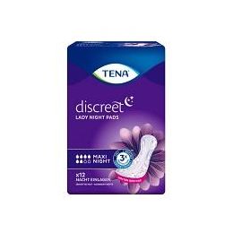 TENA LADY Discreet Inkontinenz Einlagen maxi night 6X12 St