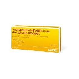 VITAMIN B12 PLUS Folsäure Hevert a 2 ml Ampullen 2X5 St