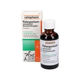 PELARGONIUM ratiopharm Bronchialtropfen 50 ml