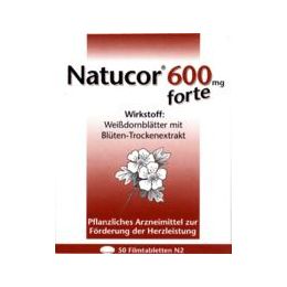 NATUCOR 600 mg forte Filmtabletten 50 St