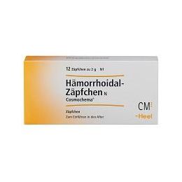 HÄMORRHOIDAL Zäpfchen N Cosmochema 12 St