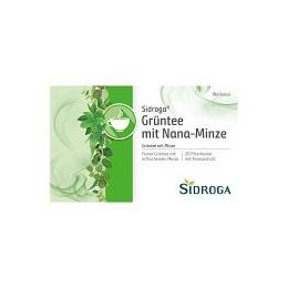 SIDROGA Wellness Grüntee m. Nana-Minze Filterb. 20X1.5 g