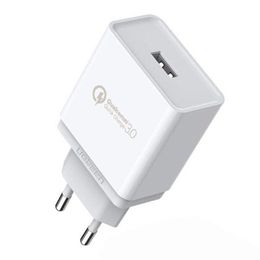 UGREEN CD122 Quick Charge 3.0 Quick Charge 3.0 18W 3A USB-Ladegerät Weiß Smartphone-Ladegerät