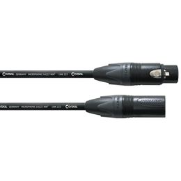 Cordial CPM 30 FM - 30,0 m, NEUTRIK XLR female schwarz / XLR male schwarz