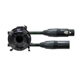 Cordial CRM 100 FM-BLACK-SD - 100,0 m CMK-ROAD 250, NEUTRIK XLR female schwarz / male