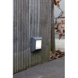 LUTEC HELENA Aussenwandleuchte LED Anthrazit, 1-flammig