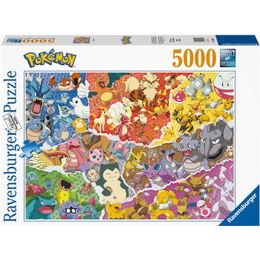 Ravensburger Puzzle Pokémon Allstars, 5000 Puzzleteile, FSC® - schützt Wald - weltweit; Made in Germany, bunt