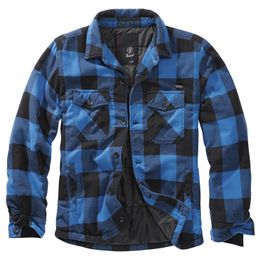 Brandit Lumber Hemdjacke black/blue, Gr&ouml;&szlig;e 7XL