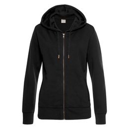 Bench Zip-Up Hoodie female Black size 36/38
