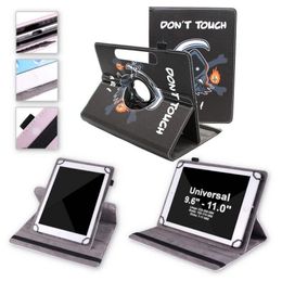 Wigento Tablet-Hülle Für Xiaomi Mi Pad 5 / 5 Pro 11.0 Zoll 360 Grad Rotation Universell Motiv 17 Tablet Tasche Kunst Leder Hülle Etuis