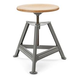 Hocker Chemnitz höhenverstellbar RAL 7024 Graphitgrau