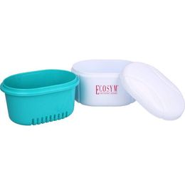 Prothesenbox Ecosym oval mit Sieb 3tlg 1 St