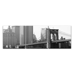 Bilderdepot24 Leinwandbild Brooklyn Bridge NYC