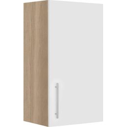 Wiho-Küchen wiho Küchen Hängeschrank Cali 50 cm breit, 90 cm hoch, beige|weiß