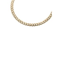 Firetti Kette ohne Anhänger Schmuck Geschenk Silber 925 Halsschmuck Halskette Panzerkette, gelb|goldfarben