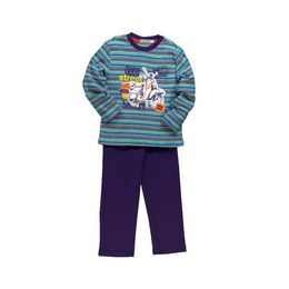 Boboli BÒBOLI Pyjama BÒBOLI Jungen Pyjama Schlafanzug lang gestreift (2 tlg)