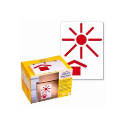 Avery Zweckform Etiketten 200x Warn-Etiketten Vor Hitze schützen