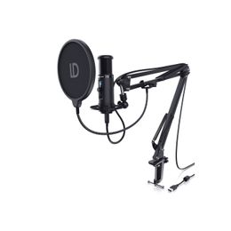 LIAM&DAAN LIAM&DAAN Mikrofon (Set), USB Podcast Kondensatormikrofon mit Mikrofonarm