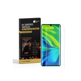 Protectorking Schutzfolie 6x 9H Hartglas für Xiaomi Mi Note 10 Pro FULL CURVED Panzerfolie Schut