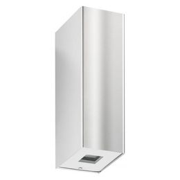 LCD Heiligenhaus Aussenwandleuchte LED Edelstahl, 2-flammig