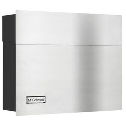 LCD Anklam Briefkasten Schwarz