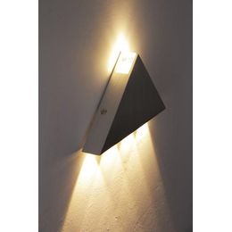Globo GORDON Wandleuchte LED Aluminium, Chrom, Edelstahl, 5-flammig