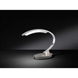 Wofi SEGURA Tischleuchte LED Nickel-Matt, 1-flammig