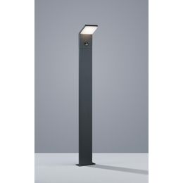 Trio Leuchten PEARL Sockelleuchte LED Anthrazit, 1-flammig, Bewegungsmelder