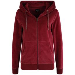 oxmo Sweatjacke 'Nicky' Damen Gr&ouml;&szlig;e XXL rot