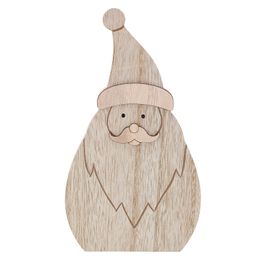 buttinette Weihnachtsmann aus MDF, 26 cm