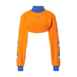 About You X Ellesse Shirt 'Pieta Long Sleeve Funnel Neck Top' Damen Gr&ouml;&szlig;e XL orange
