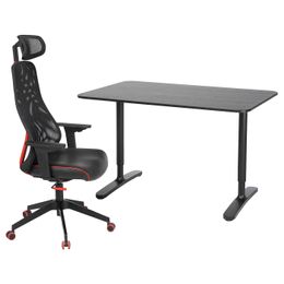 IKEA BEKANT / MATCHSPEL Schreibtisch und Stuhl