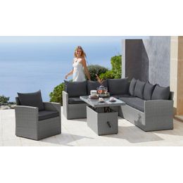 Merxx Gartenlounge-Set Chicago, grau