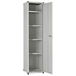 Kreher Werkzeugschrank Brico 9 B/T/H: 60x44x180 cm, abschließbar, grau