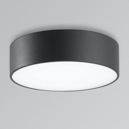 CMD 9026 LED Decken-/Wandleuchte &Oslash; 25 T: 7 cm, anthrazit/opal wei&szlig; 9026