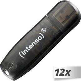 12x1 Intenso Rainbow Line 16GB USB Stick 2.0
