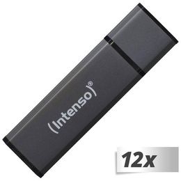 12x1 Intenso Alu Line 16GB USB Stick 2.0 anthrazit