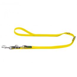 Hunter - Adjustable Leash Convenience - Hundeleine Gr Länge max. 200 cm - Breite 2,0 cm gelb