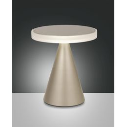 Fabas Luce Neutra Tischleuchte LED Gold, 1-flammig