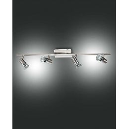 Fabas Luce ALICE Deckenspot Nickel-Matt, 4-flammig