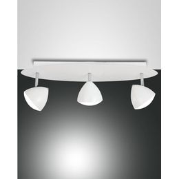 Fabas Luce Bike Deckenleuchte LED Weiß, 3-flammig