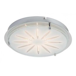 BRILLIANT LEUCHTEN Brilliant Cathleen Wand- und Deckenleuchte LED Chrom, 1-flammig