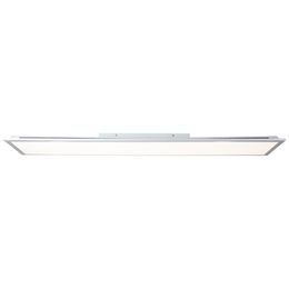 BRILLIANT LEUCHTEN Brilliant Alissa Paneel LED Silber, 1-flammig, Fernbedienung, Farbwechsler